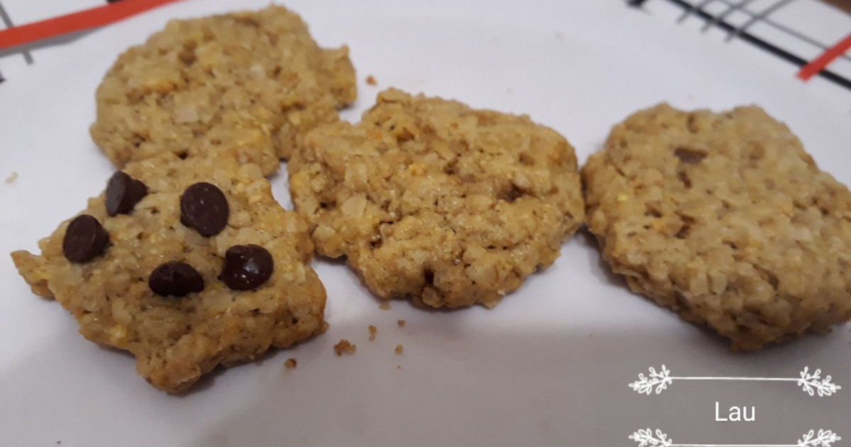 Galletitas De Avena Con Polenta Y Chips 🥞 En 3 Pasos! Receta de Lau