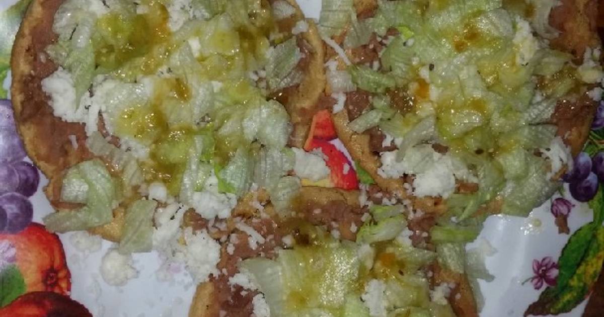 Sopes rancheros Receta de Gustavo Mendoza- Cookpad