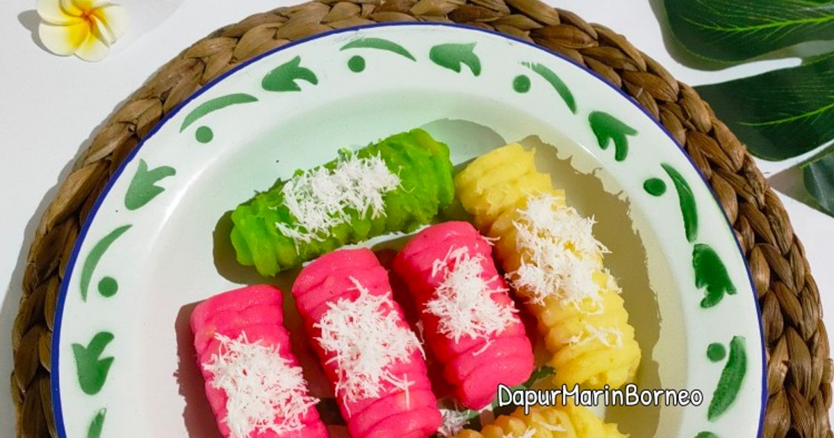 Resep 393. Getuk Lindri Tanpa Gilingan oleh Dapur Marin Borneo - Cookpad