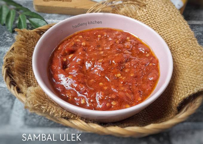 Resep Sambal Ulek Bawang Tomat Terasi (dengan 7 bahan) oleh Hadleny ...