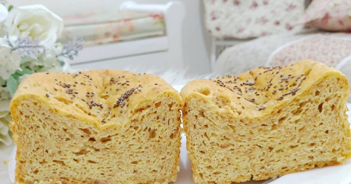 Resep Killer Soft Bread Keto Kefir Tanpa Isi Oleh Safarazkitchen 🍃🍊🍒