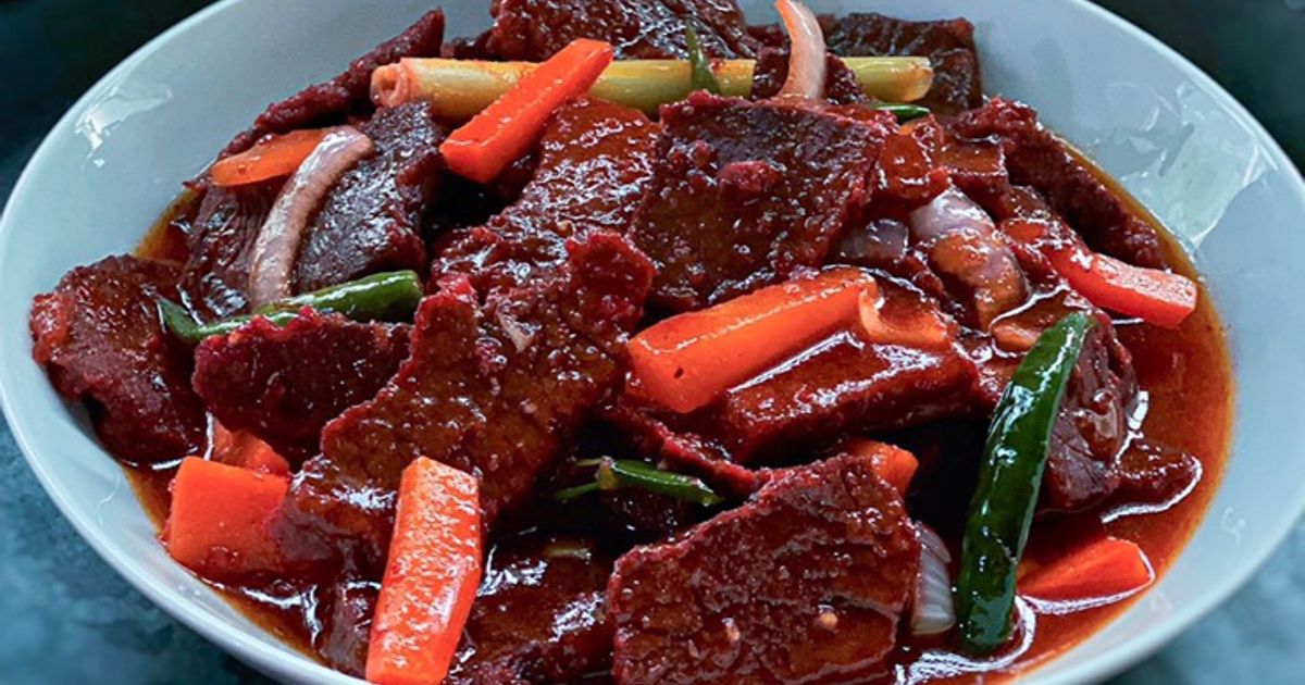 Resipi Daging Masak Merah (Ala Kedai Tom Yam) oleh Aznie Khasri - Cookpad