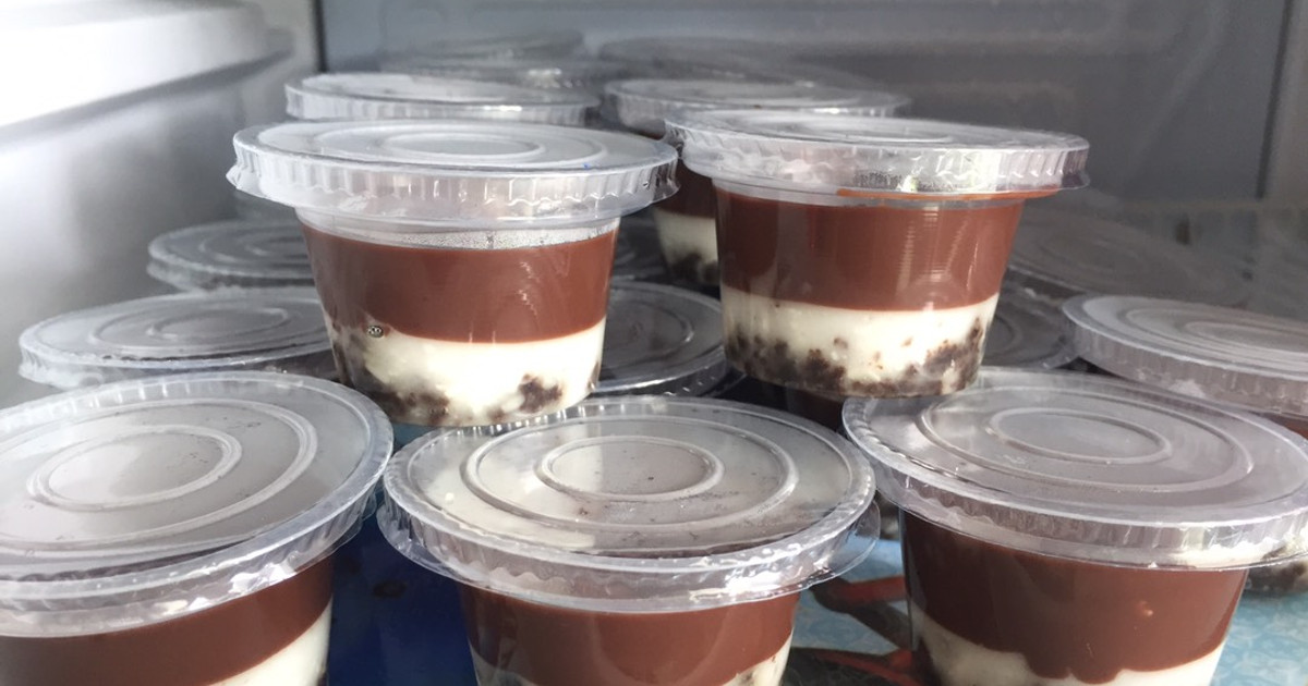 Resep Puding Oreo Lumer oleh Devi Ayu - Cookpad