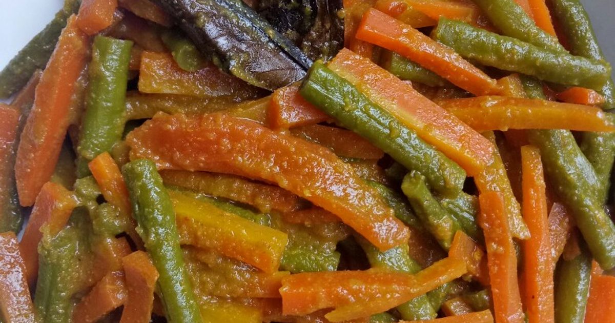 Resep wortel bumbu kuning kacang panjang rumahan enak dan mudah - Cookpad