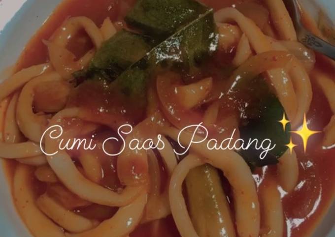 Resep Cumi Saos Padang oleh Anggi kartika Putri - Cookpad