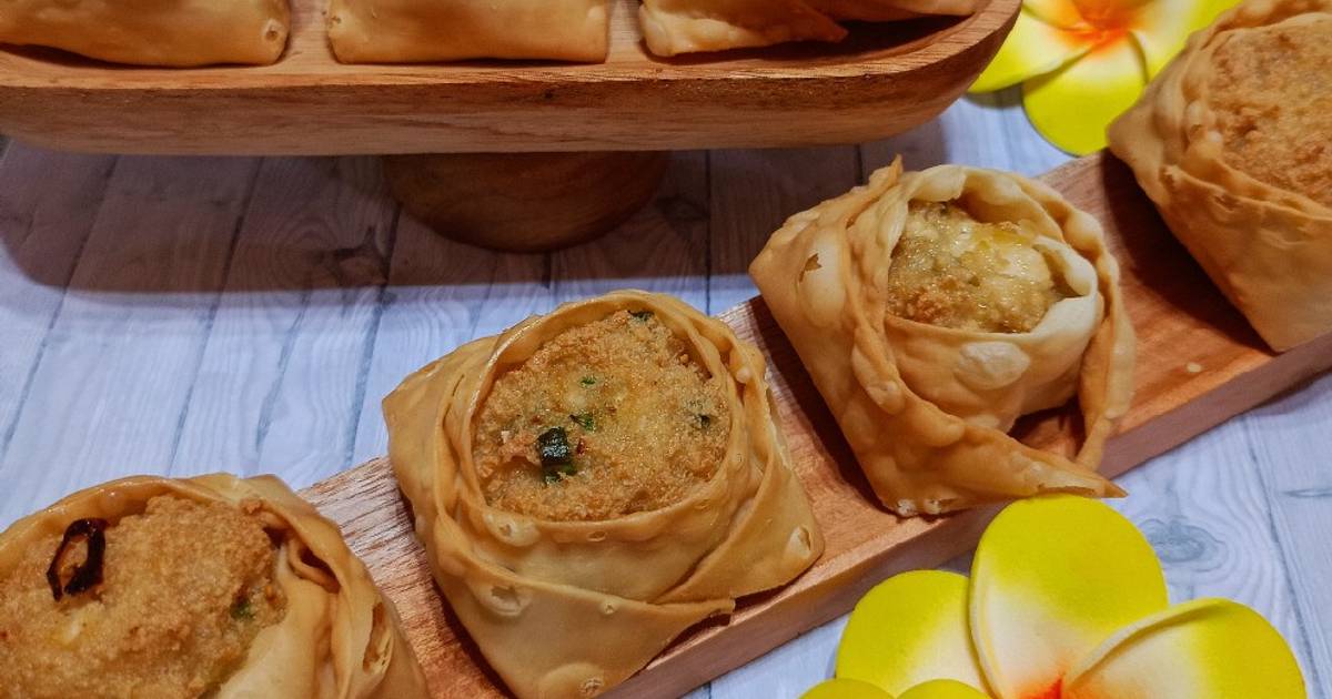Resep Pangsit isi tahu oleh tommy wiriadi putra - Cookpad