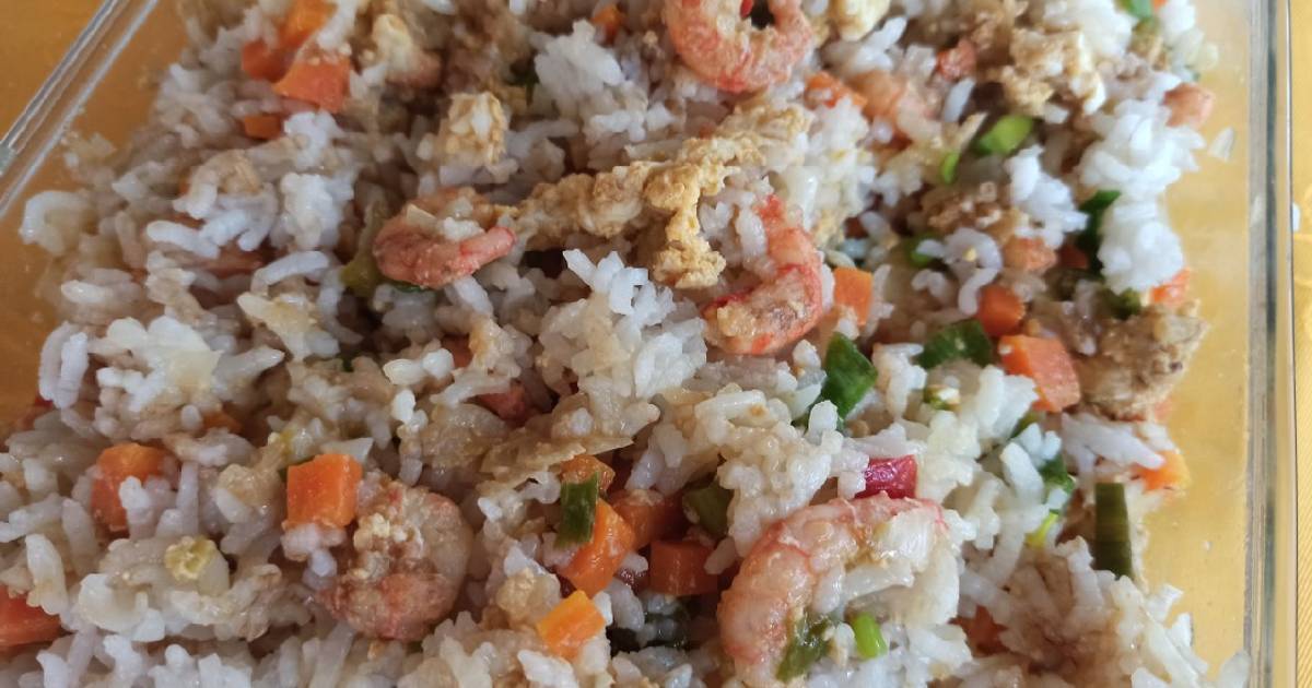 Chaufán de camarones Receta de Julieta Luján- Cookpad