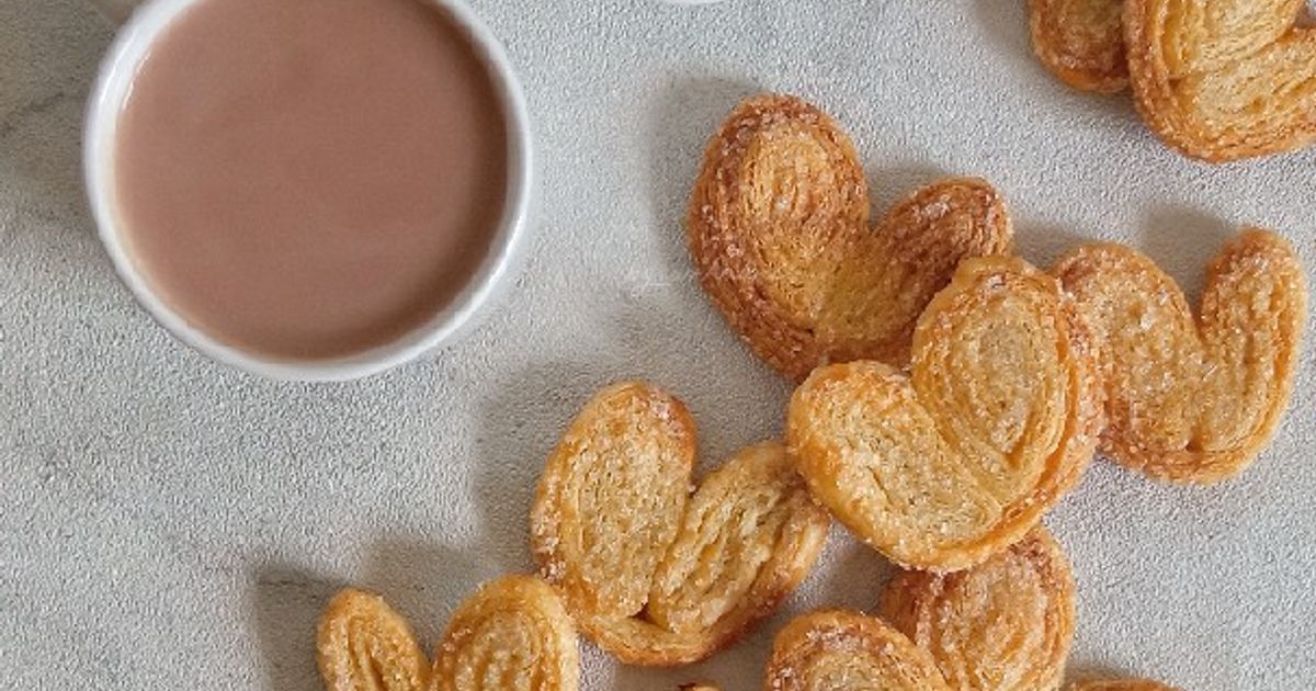 Resep Palmier Cookies (Genji Pie) oleh Munawarah - Cookpad