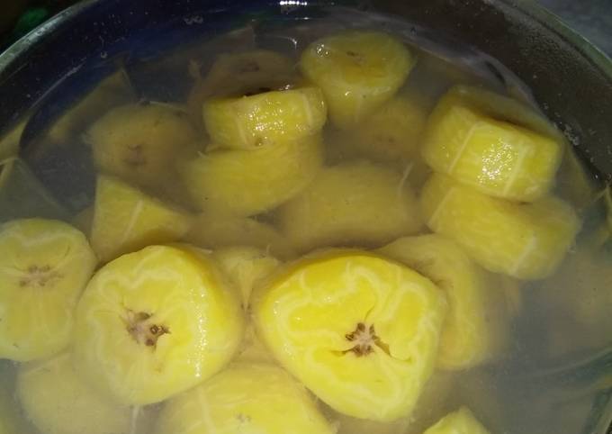 Resep Setup buah pisang simple oleh dina - Cookpad
