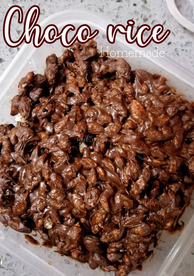 Resipi Choco rice homemade oleh imel_recipe - Cookpad