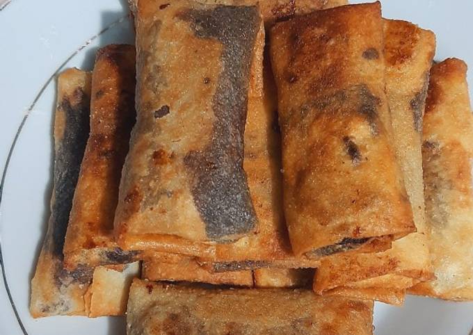 Resep Piscok kulit lumpia oleh Kristina Barus - Cookpad