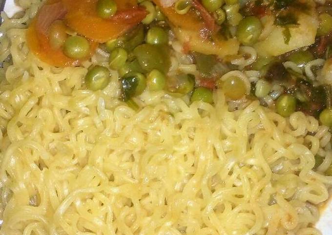 Indomine with minji special Recipe by Tracy Rutto - Cookpad