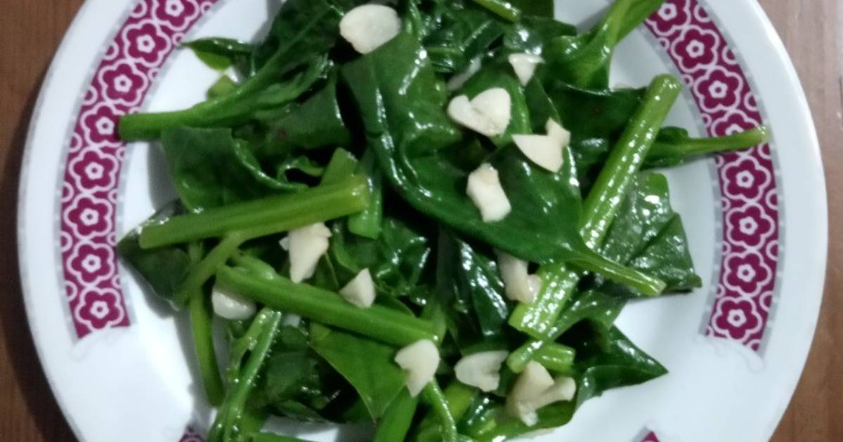 Resep 492) Cah Horenzo (Bayam Jepang) oleh Irene MN - Cookpad