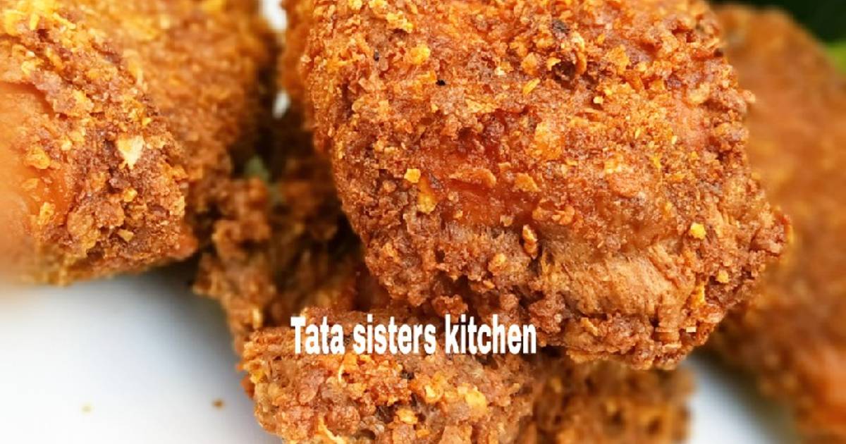 KFC chicken Recipe by Tata sisters - Cookpad
