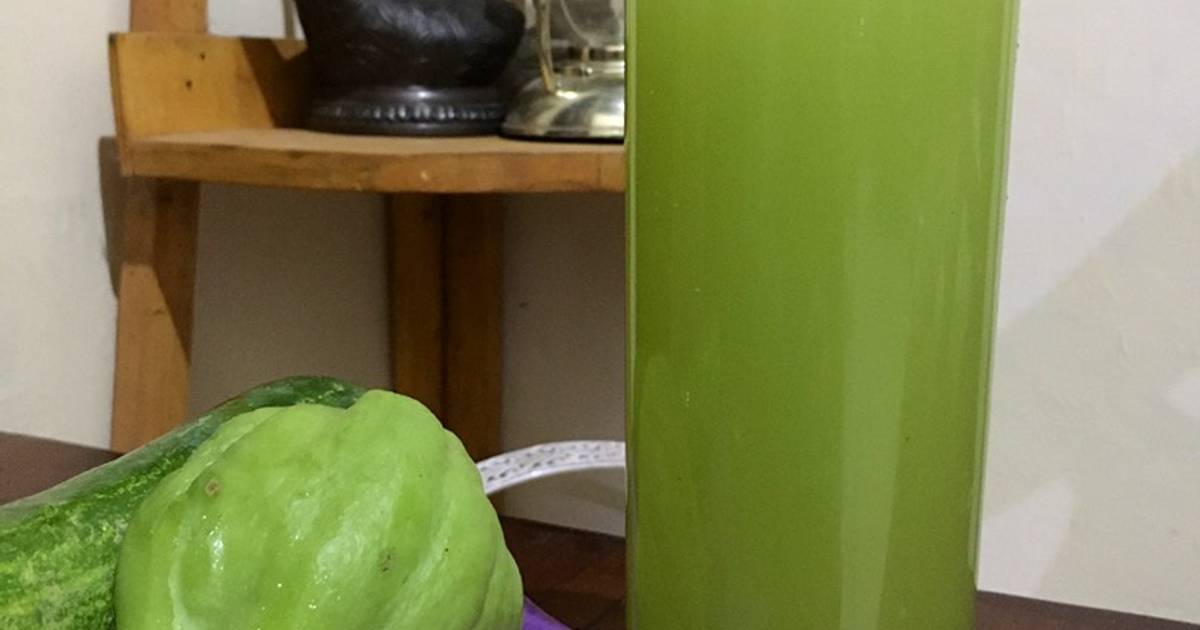 Resep Jus sehat Timun Labu siam oleh hanathalla - Cookpad