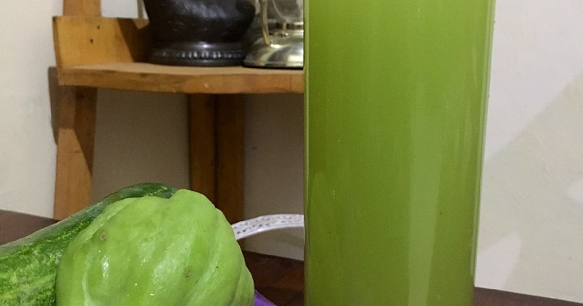 Resep Jus Sehat Timun Labu Siam oleh hanathalla - Cookpad