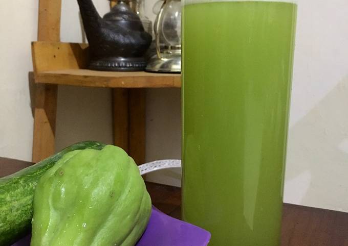 Resep Jus sehat Timun Labu siam oleh hanathalla - Cookpad