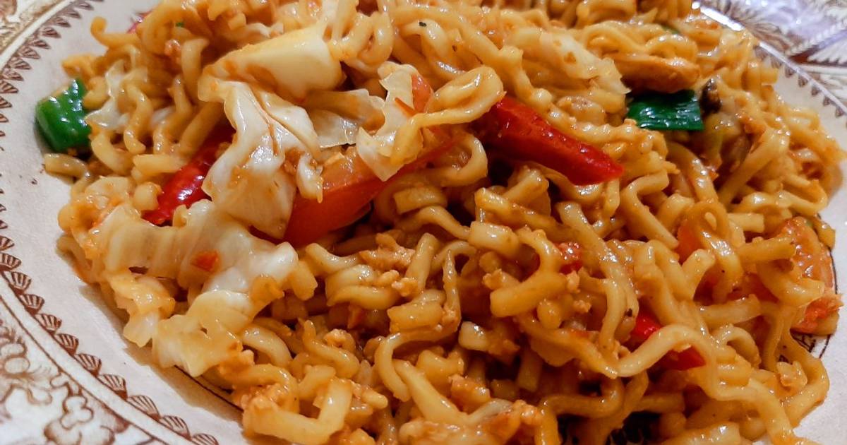 Resep Mie goreng ala gadis pangandaran oleh Milna Asri Indi Rahayu ...