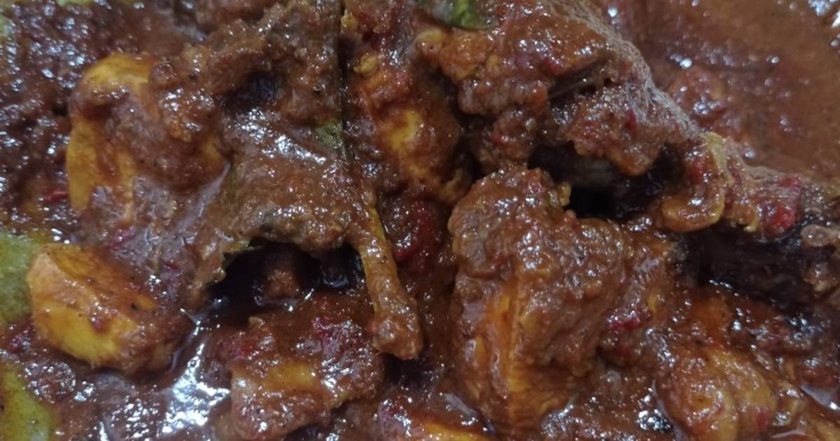 Resep Rendang Ayam Simple Enakk oleh Dapur sederhana - Cookpad