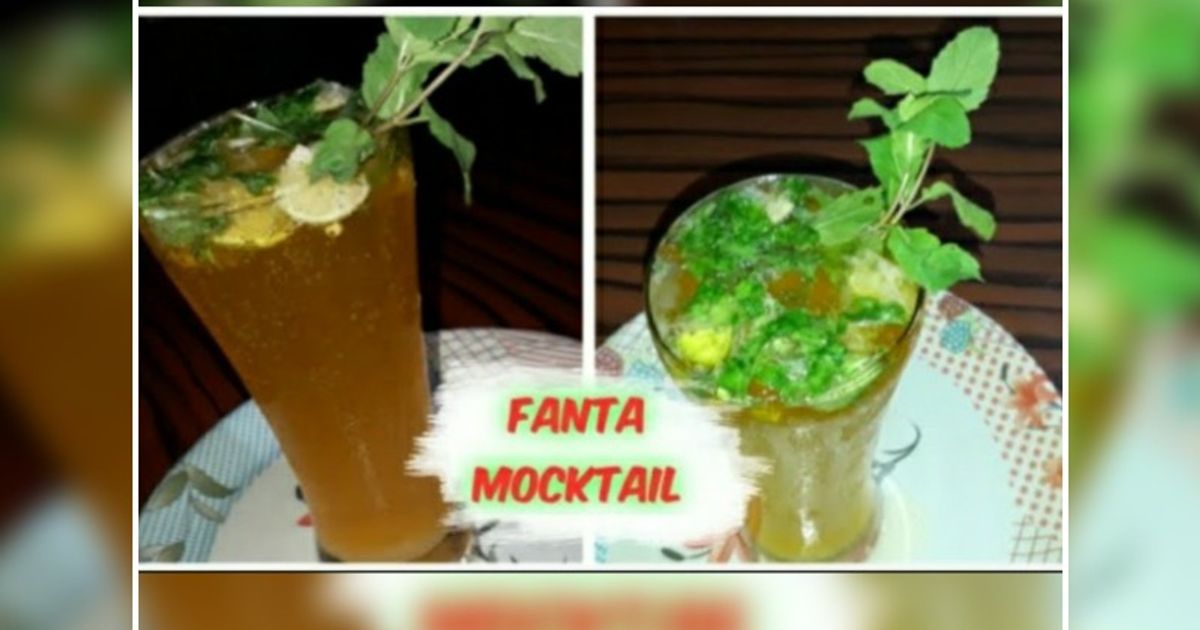 Disha's kitchen દ્વારા રેસીપી ફેન્ટા મોકટેલ (Fanta Mocktail Recipe In ...