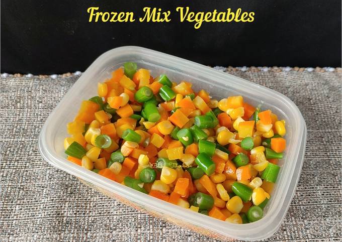 Resep Frozen Mix Vegetables oleh Bunda TitanQue - Cookpad