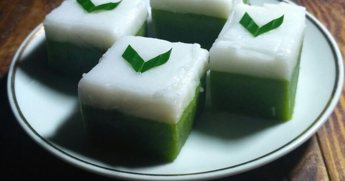 Resep Talam Ijo Betawi #Kamis Manis oleh Lis - Cookpad