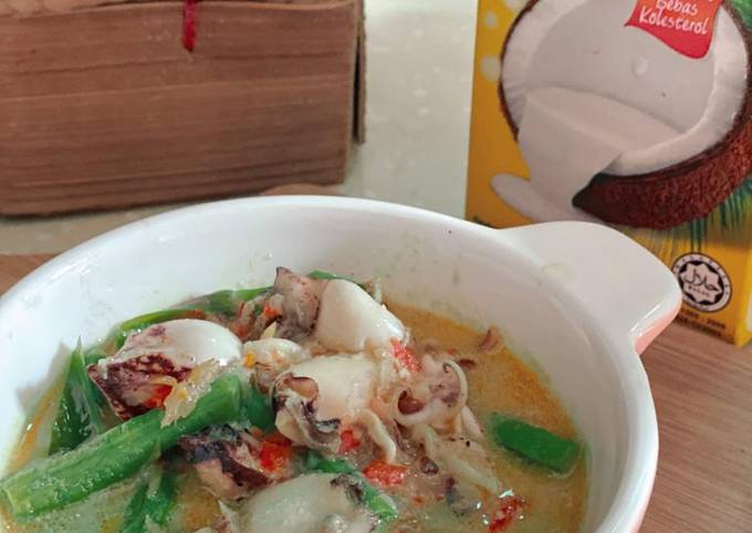 Resipi Sotong Masak Lemak Kuning oleh Erma Yusnida - Cookpad