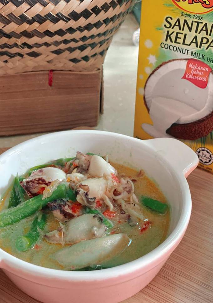 Resipi Sotong Masak Lemak Kuning oleh Erma Yusnida - Cookpad