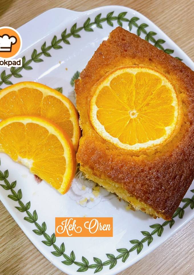 Resipi 👩‍🍳Kek Oren🍊 oleh Mahadiah - Cookpad