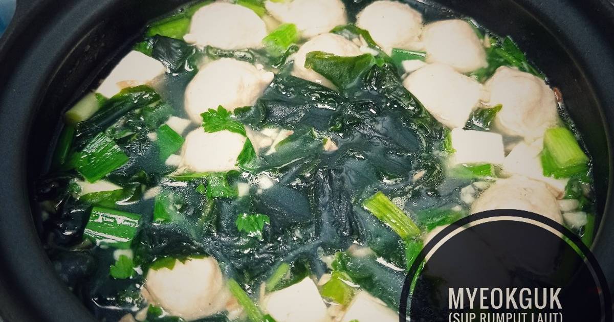Resep Miyeokguk (sup rumput laut) simple & sederhana 😍 oleh Alfie - Cookpad