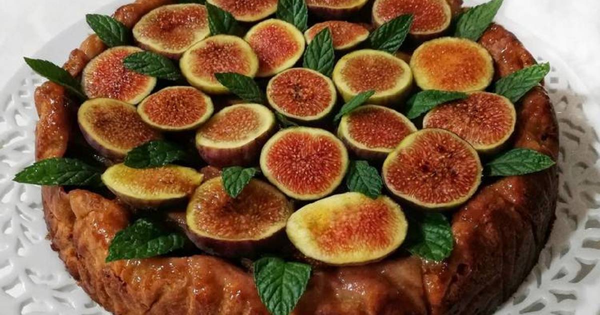 8 εύκολες και νόστιμες σπιτικές συνταγές για τάρτα με φρέσκα σύκα - Cookpad