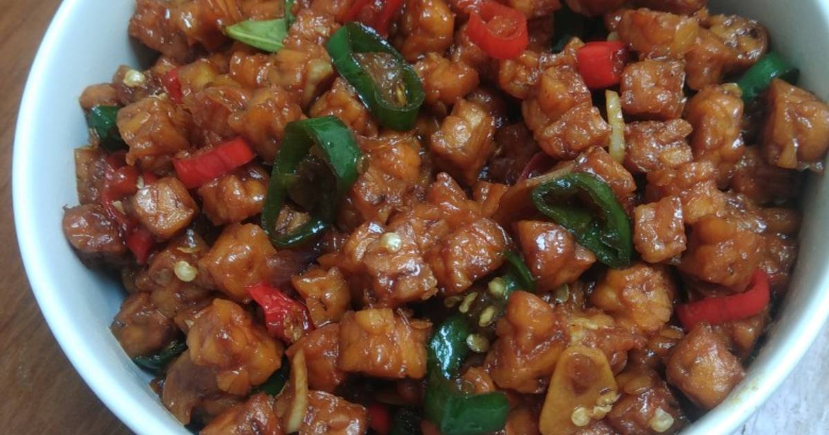 Resep Orek Tempe oleh momay indri - Cookpad