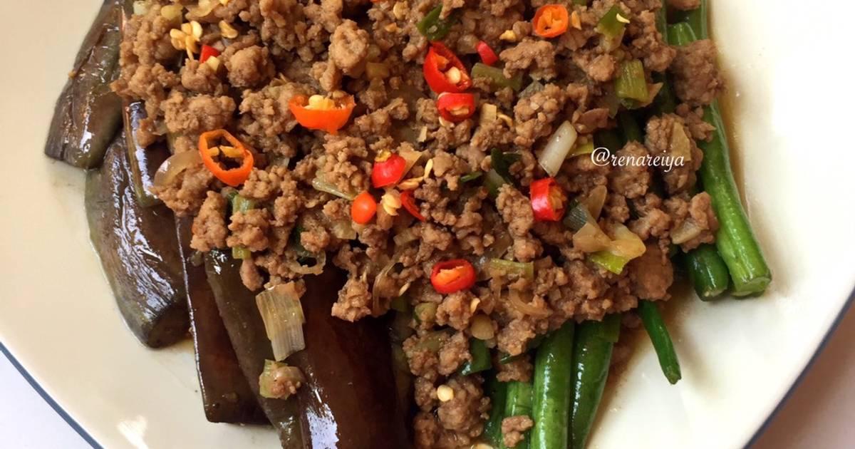 113 resep terung daging cincang enak dan mudah - Cookpad