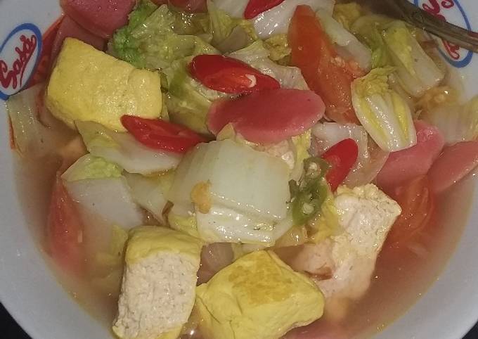 Resep Capcay Tahu Sosis oleh Yushi Nurfitriani - Cookpad