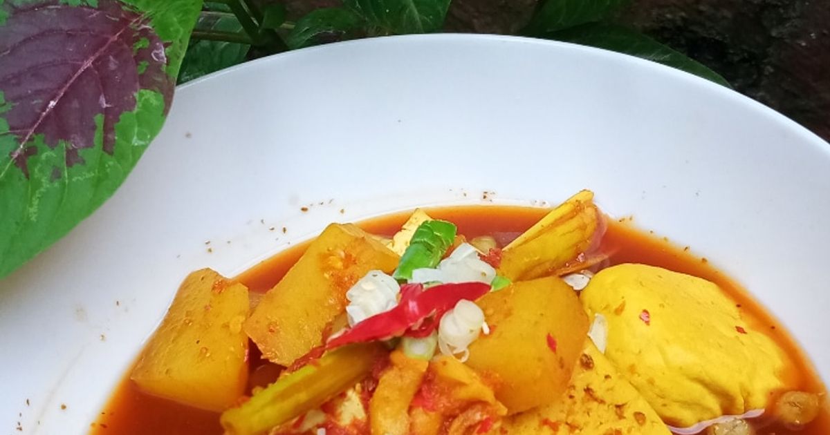 Resep Tahu Kentang Tongseng Kuning (Menu Diet Spesial) oleh Putri ...