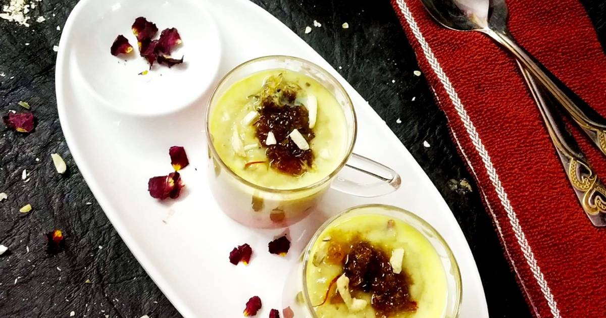 Gulkand oats kheer Recipe by Divya Konduri - Cookpad