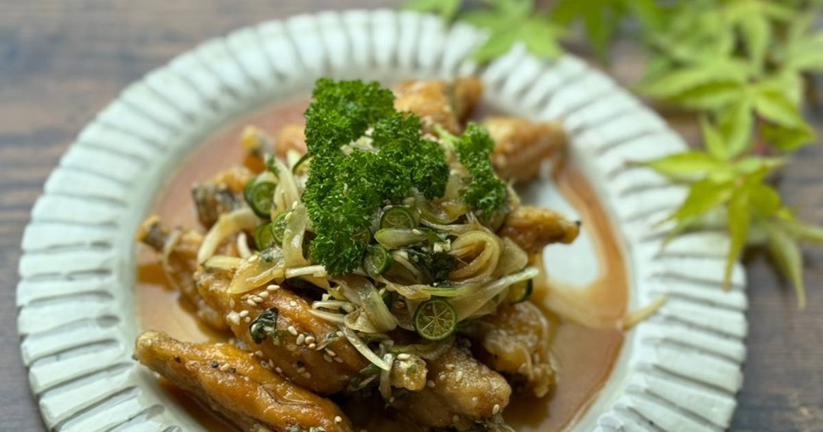 Japanese Marinated Fried Chicken Wings Recipe by Aunty Eiko's ...