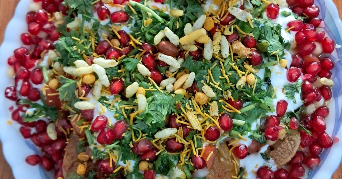 Indian Chat platter Recipe by Guruji Kitchen - Cookpad