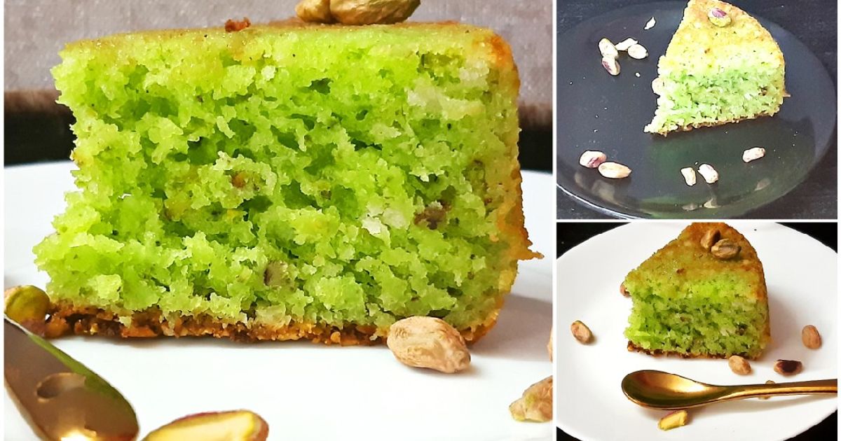 Pista Cake Recipe by Deepika Pushkar Sinha _______#DDV😘 - Cookpad