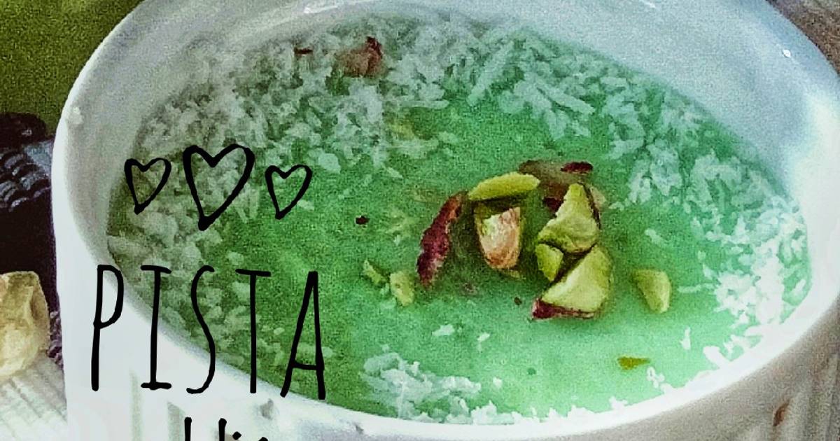 Pista pudding Recipe by Ummeabdullah - Cookpad