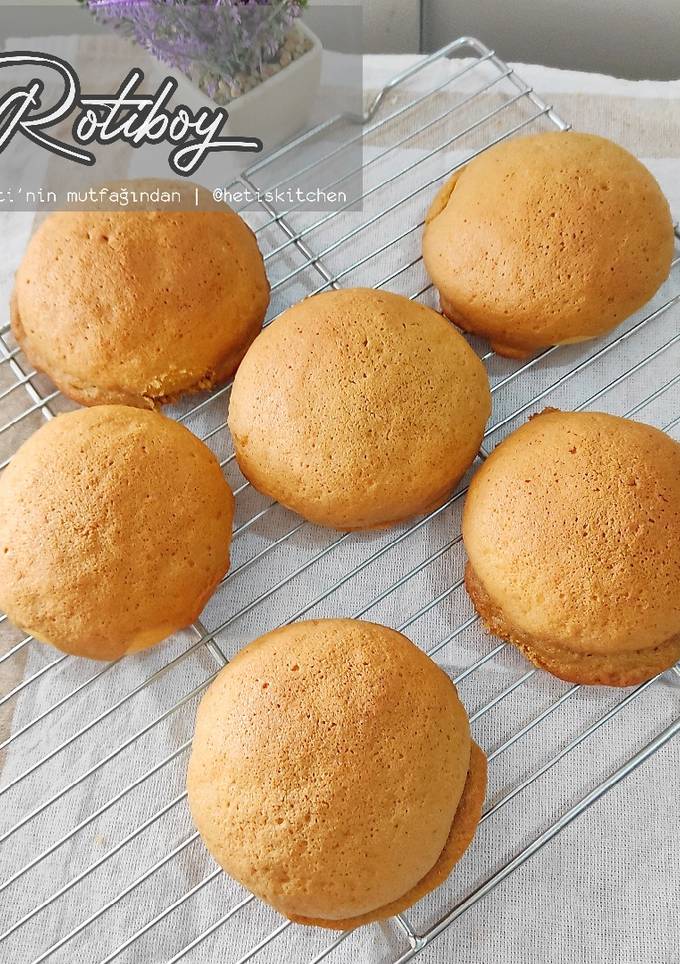 Resep Rotiboy (Roti Boy dengan Hokkaido Milk Bread Dough) oleh Heti ...