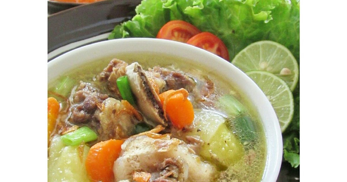 Resep cara membuat sup iga rumahan enak dan mudah - Cookpad