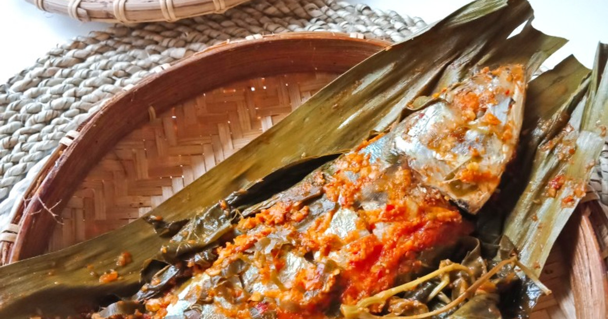 Resep Pepes Ikan Gembung Daun Singkong oleh Bunda Inary - Cookpad
