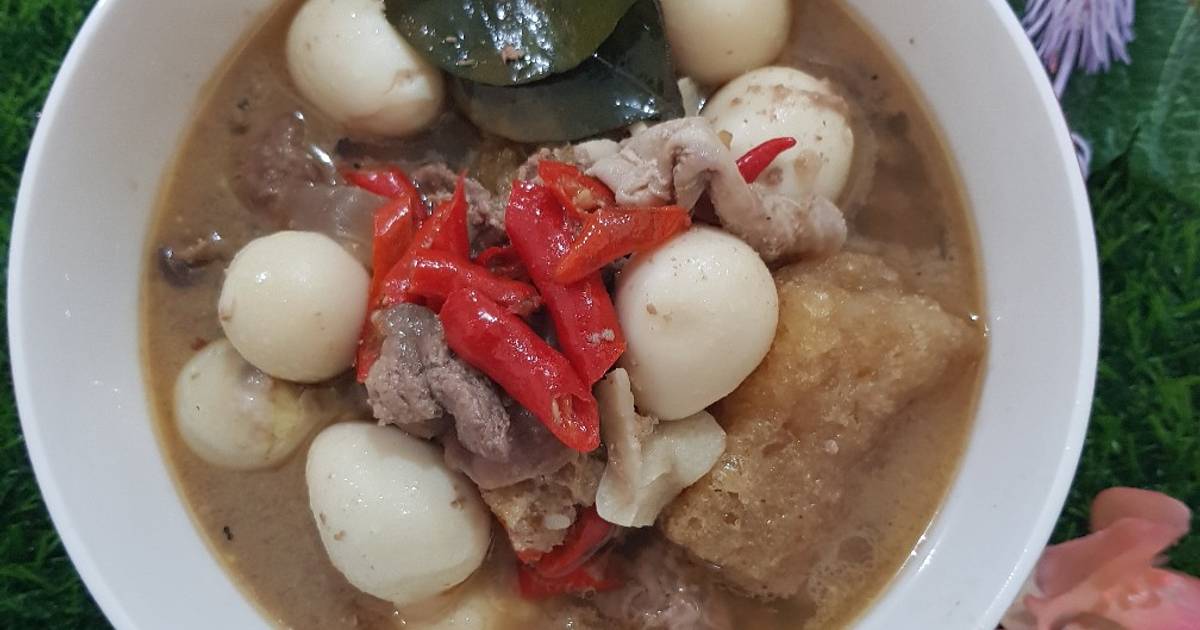 Resep Sambal Goreng (Rempelo Ati + Krecek + Telur Puyuh) oleh Diana Sri ...