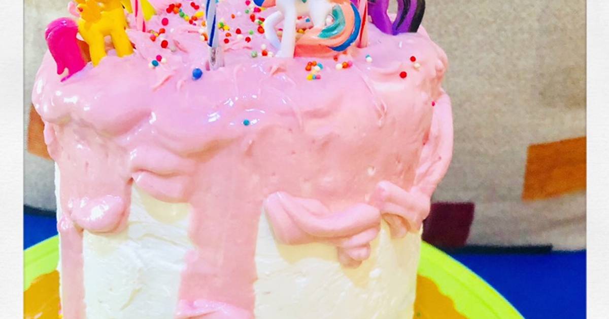Resep Funfetti Birthday Cake oleh AuliHafiz - Cookpad