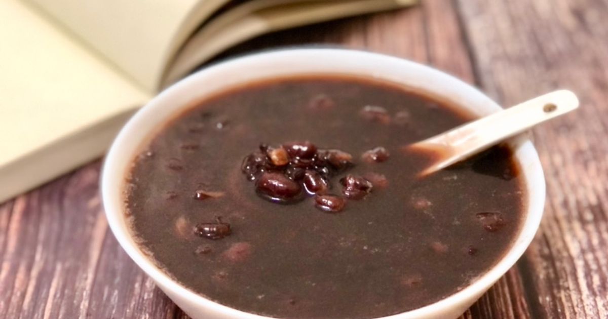 Black Rice And Red Bean Soup (Pressure Cooker, 30 Minutes) Recipe By ...