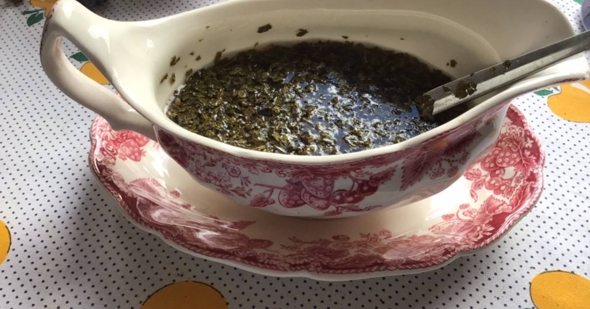 Salsa De Menta (Mint Sauce) Receta de Rosa Padrón Argentó