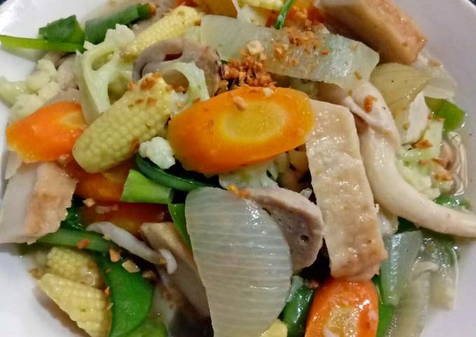 Resep Capcay baso sayuran oleh Chaira Attamimi - Cookpad