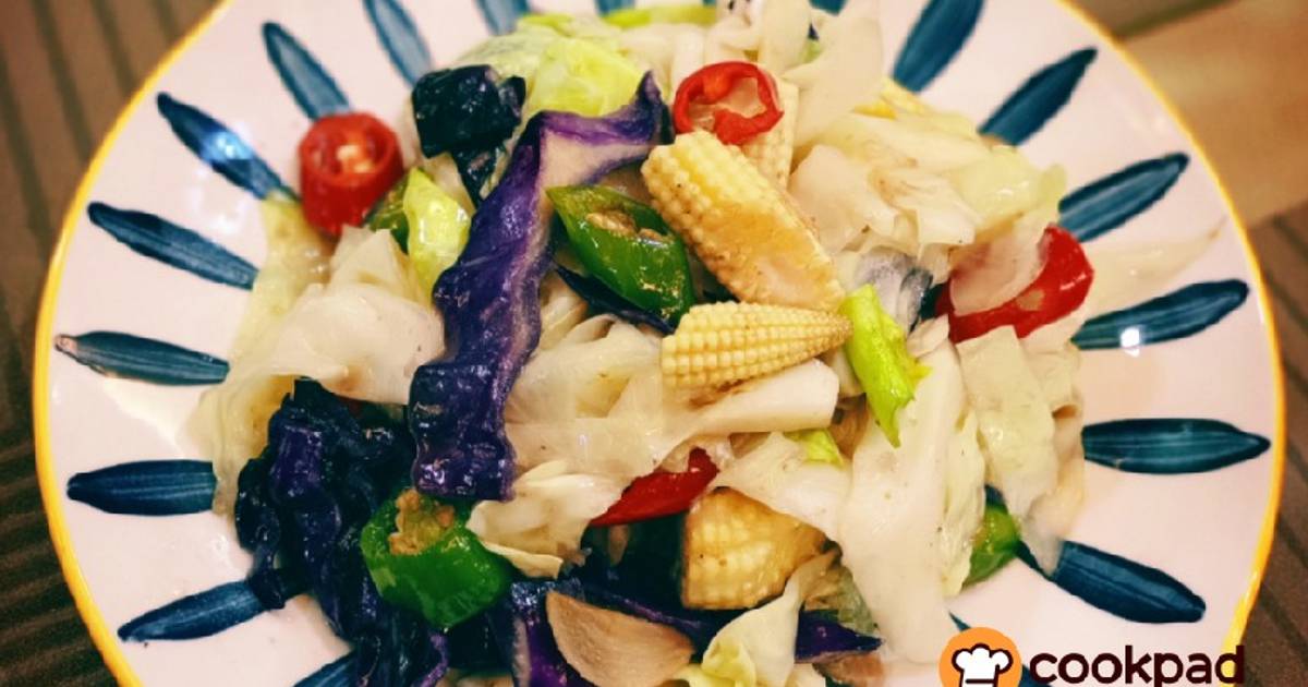 Resipi 🇯🇲 Jamaican Cabbage and Saltfish/Kubis Goreng Ikan Masin oleh ...