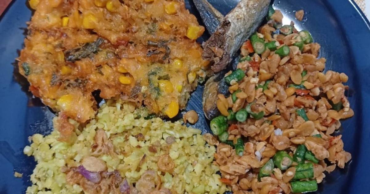 Resep Nasi kembang kol (nasi kw /nasi diet) oleh taca mahardini - Cookpad